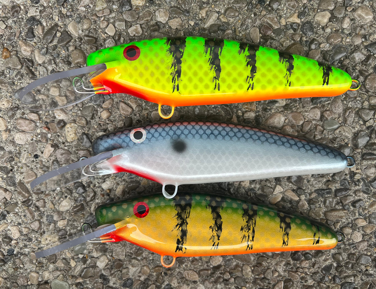 7.5” Slim Shad – Blue Water Baits ResX