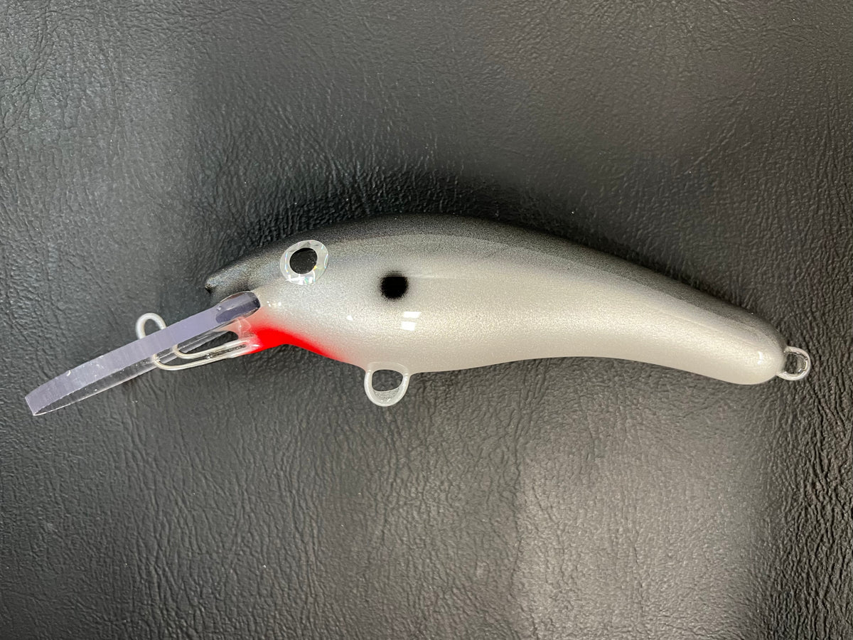 Prism Shad - White Belly - 6KO – Blue Water Baits ResX