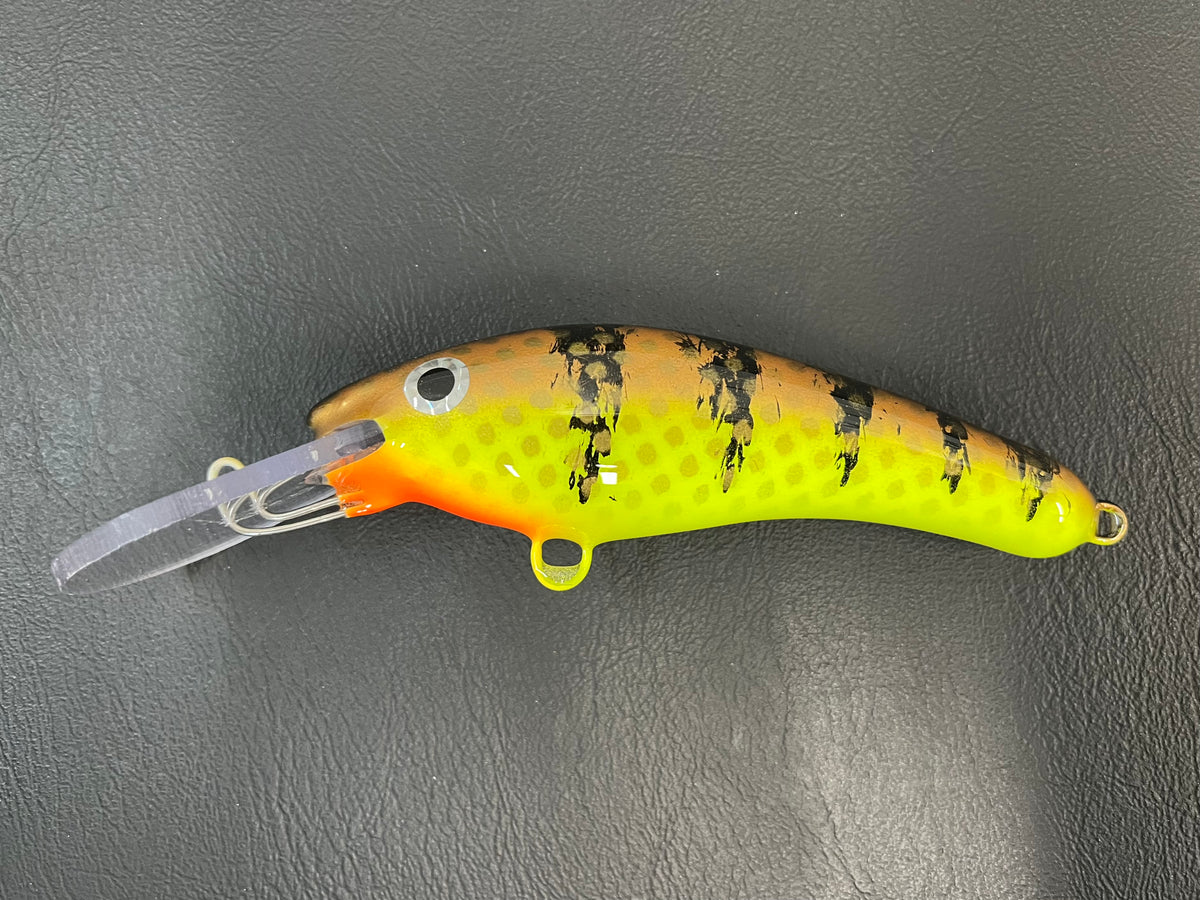Copper Perch - Chartreuse Belly - 6KO – Blue Water Baits ResX