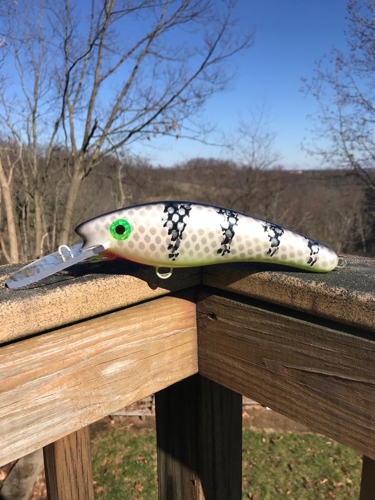 Zombie - Chartreuse Belly - 8KO – Blue Water Baits USA
